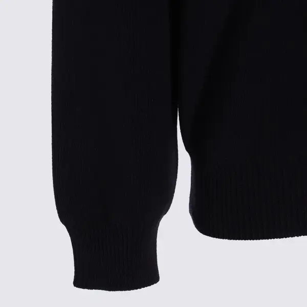 GOLDEN GOOSE Logo Detailed Knitted Jumper