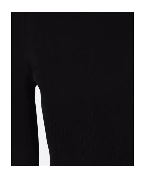Givenchy Long-sleeve Round-neck T-shirt With Logo Lace Detail