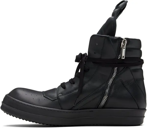 Rick Owens High Top Lace-up Sneakers