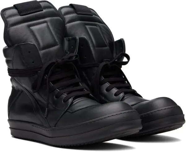Rick Owens High Top Lace-up Sneakers