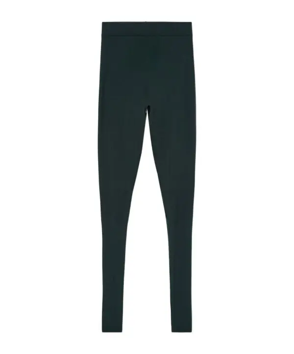Loro Piana Durango Ribbed Leggings - Leaf Veil