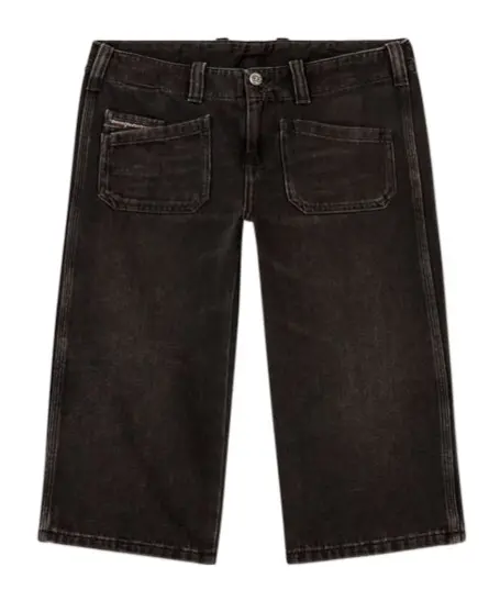 DIESEL® De-keate Denim Shorts - Black