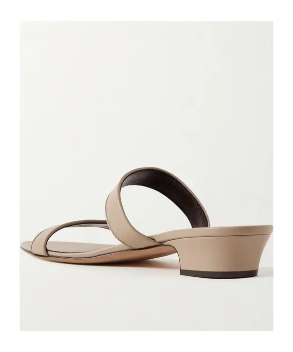THE ROW Round Toe Slingback Sandals
