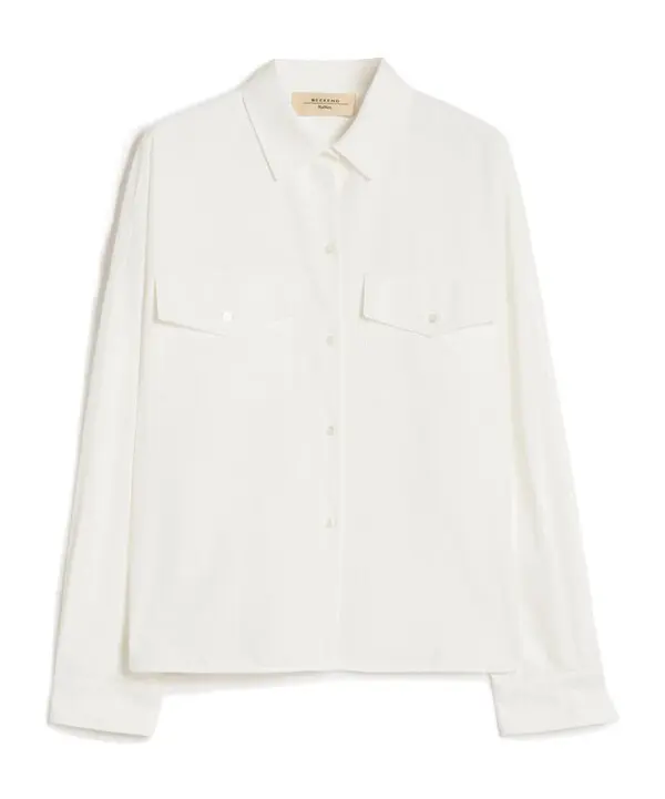 Max Mara Chest-pocket Shirt - White