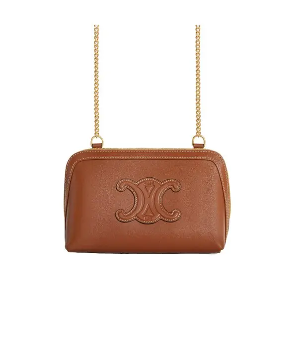 Celine Clutch On Chain In Smooth Calfskin