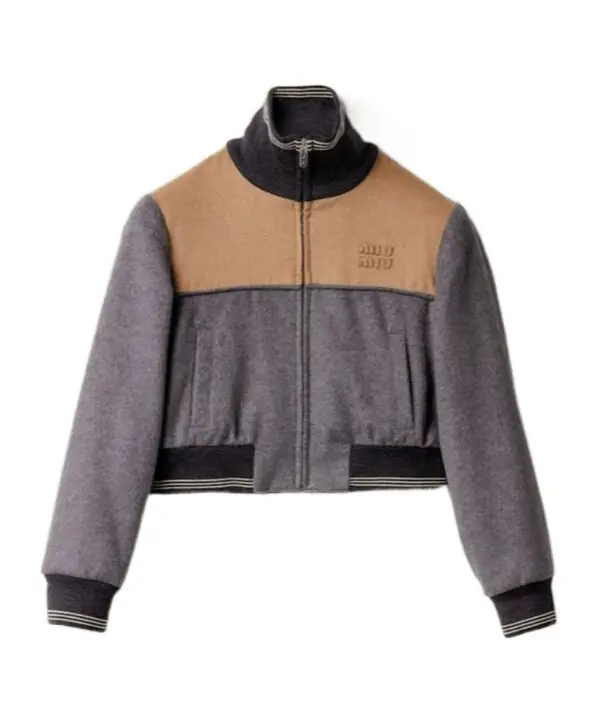 Miu Miu Zip-up Cropped Jacket