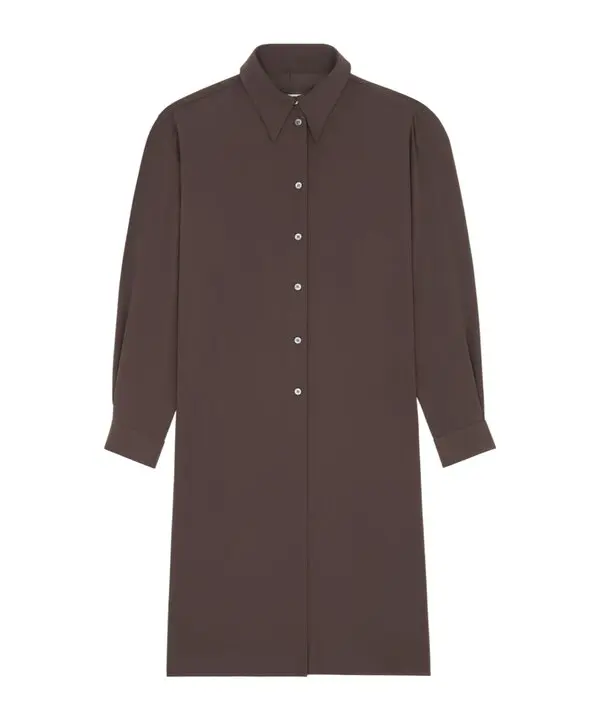 MAISON MARGIELA Draped Front Tie Shirt