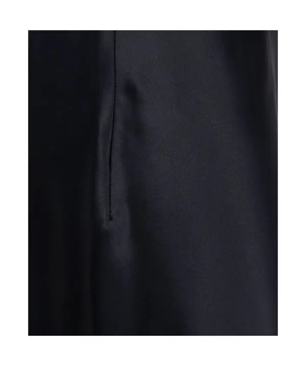 Dries Van Noten Elastic Waist Skirt With Back Slits