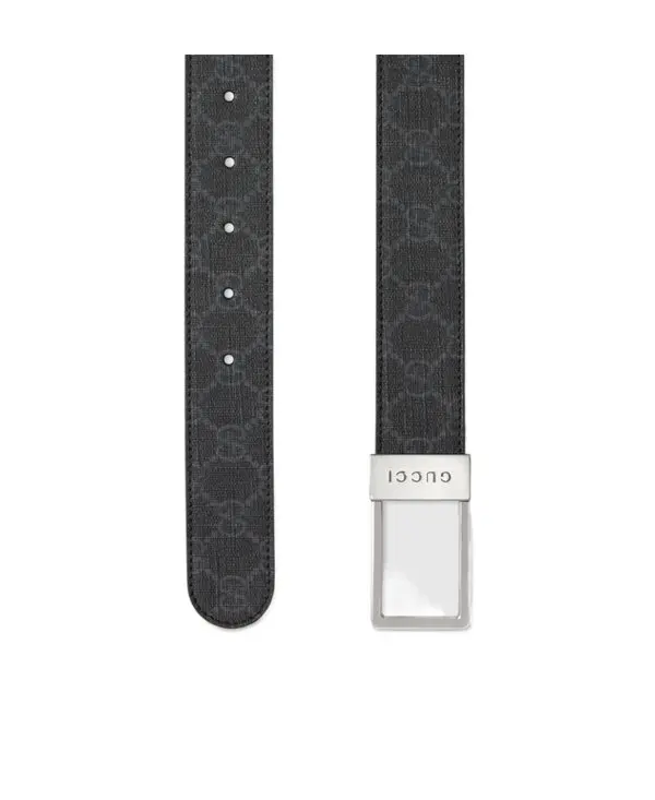 Gucci Logo Engraved Buckle Belt