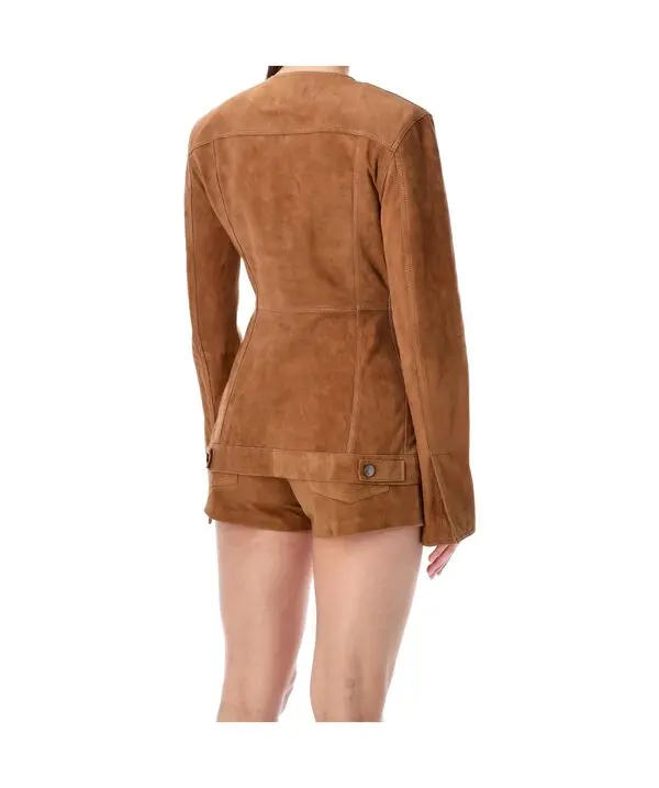 HAIKURE Fitted Button Jacket