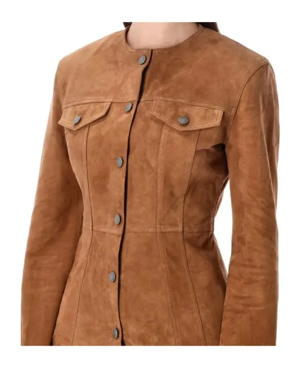HAIKURE Fitted Button Jacket