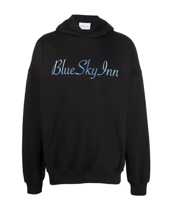 BLUE SKY INN Logo Print Pullover Hoodie