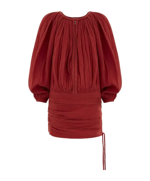 Isabel Marant Étoile Jaoni Drawstring Detailed Dress