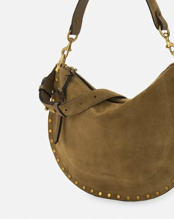 Isabel Marant Étoile Oskan Logo Stamped Crossbody Bag - Brown