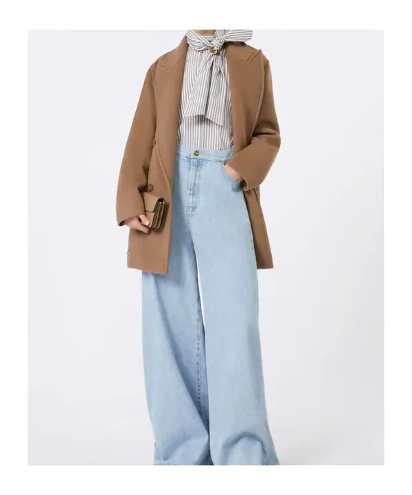 Max Mara Wool And Cashmere Double-breasted Jacket