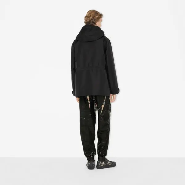 Burberry Patch-pocket Hooded Parka Coat