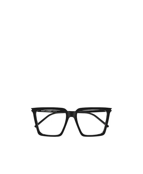 Saint Laurent Square Frame Eyeglasses - Black