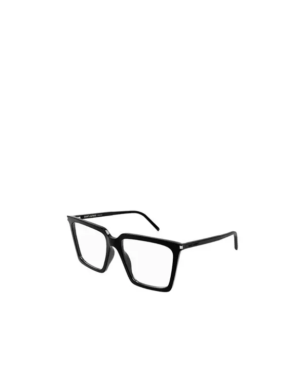 Saint Laurent Square Frame Eyeglasses - Black