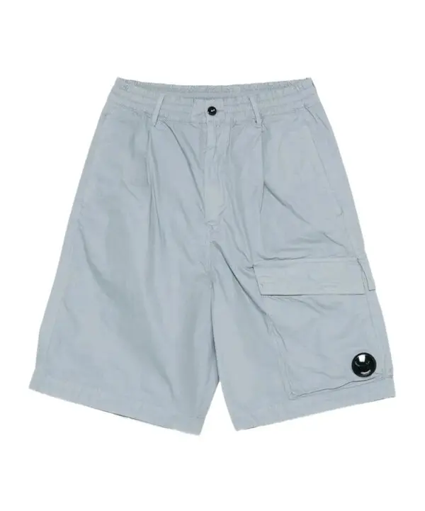 C.P. COMPANY Micro Reps Lens Boxy Shorts - Gray