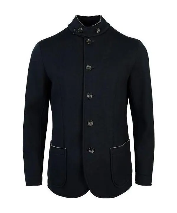 Emporio Armani Logo Casual Jacket - Black