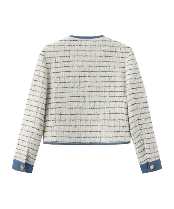 Marissa Chiara Long Sleeve Cropped Jacket