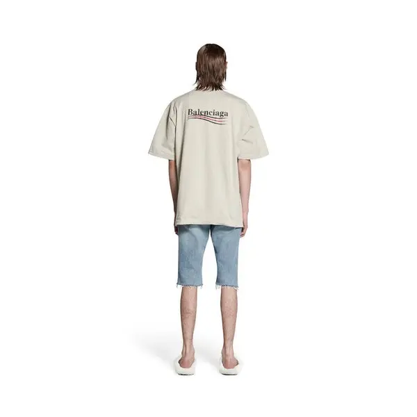 Balenciaga Slim Denim Shorts