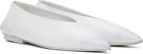 Marsèll Ago Ballet Flats - White