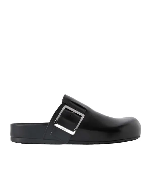 Loewe Ease Buckle Mule In Vegetable-tanned Calfskin