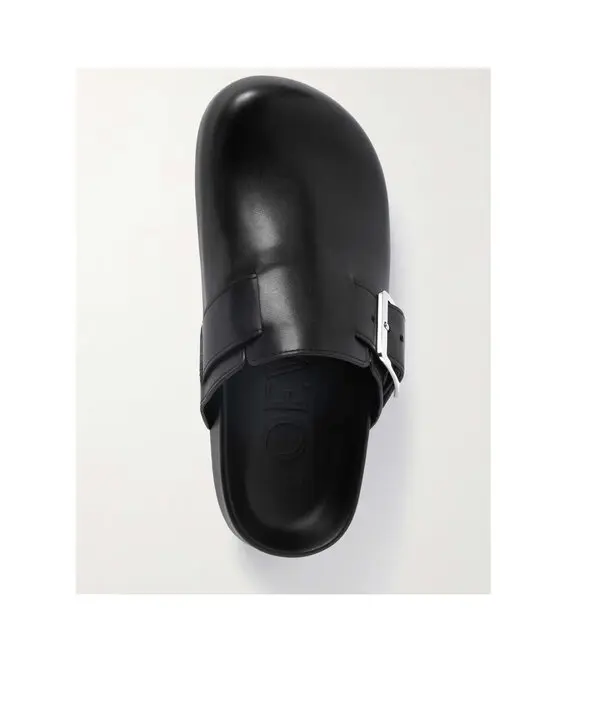 Loewe Ease Buckle Mule In Vegetable-tanned Calfskin