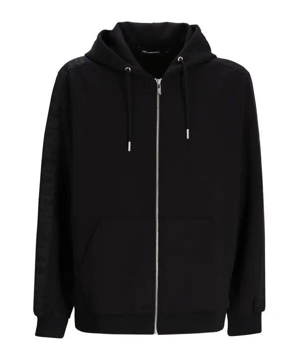 Karl Lagerfeld Zip-up Long-sleeve Hoodie