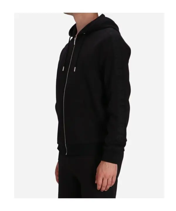 Karl Lagerfeld Zip-up Long-sleeve Hoodie