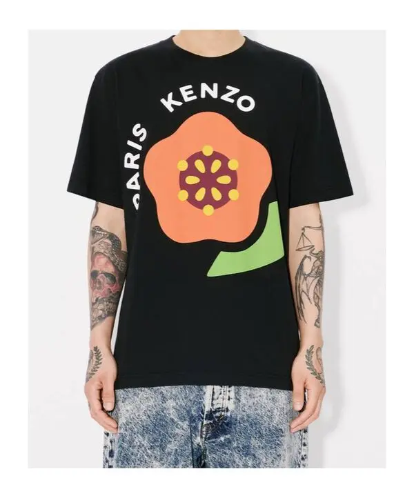 Kenzo Pop Jersey T-shirt - Black