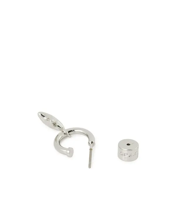 COACH Star Drop Earrings - White