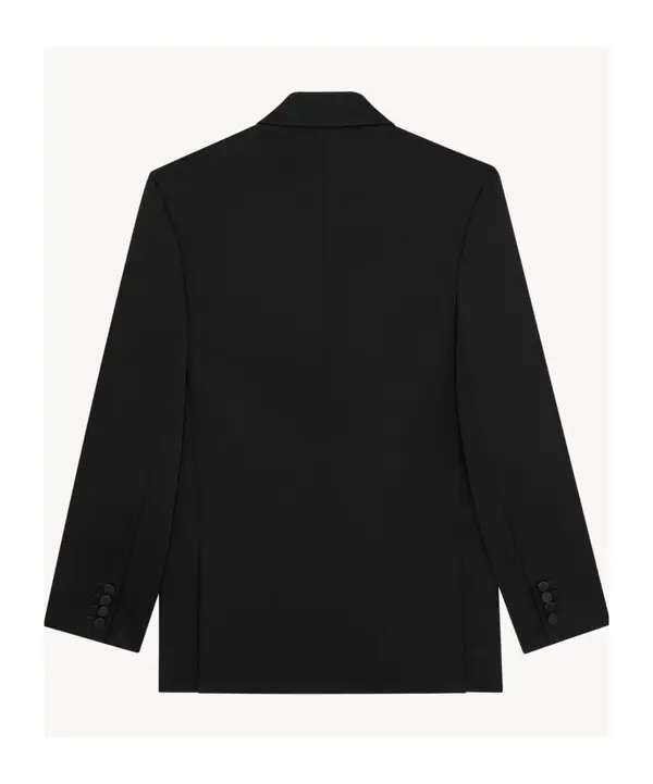 Saint Laurent Double-breasted Tuxedo Jacket