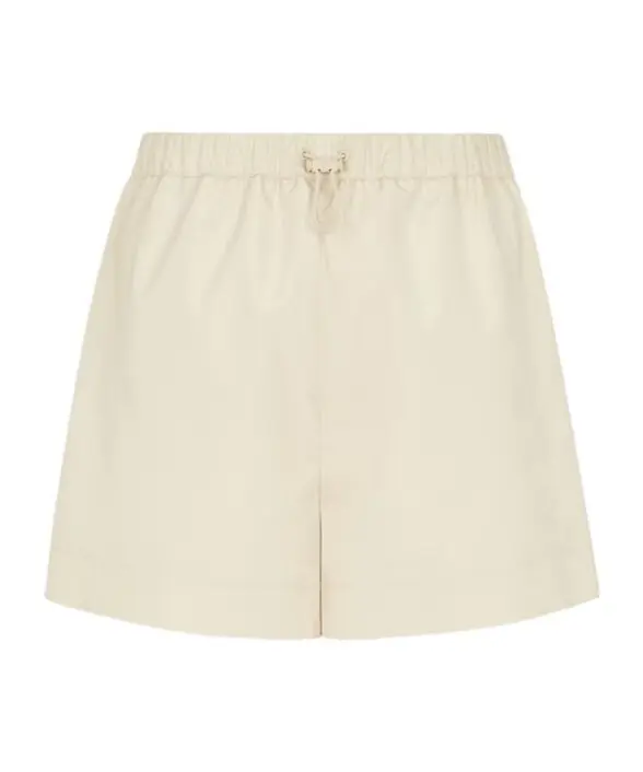 Fendi Logo Print Elasticated Waist Shorts - White
