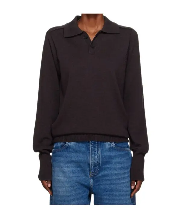 Studio Nicholson Sark Knit Polo Shirt