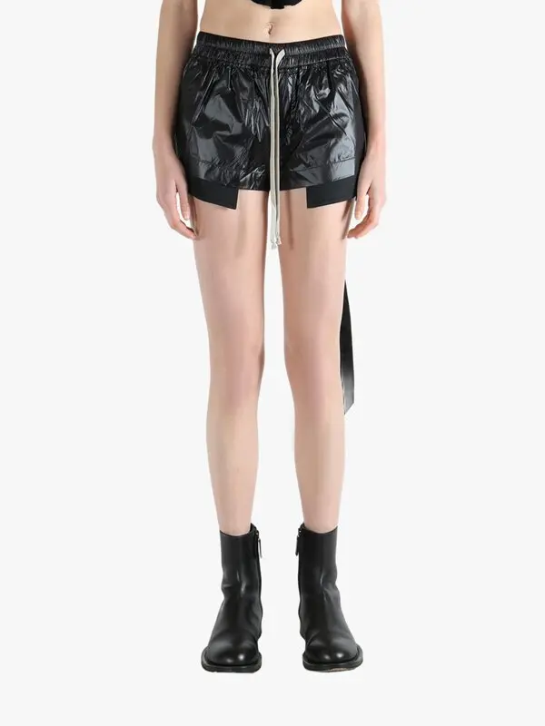Rick Owens Drawstring Boxer Shorts - Black