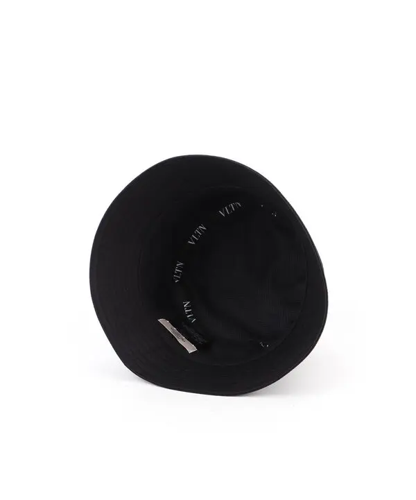 Valentino Garavani Vltn Printed Bucket Hat - Black