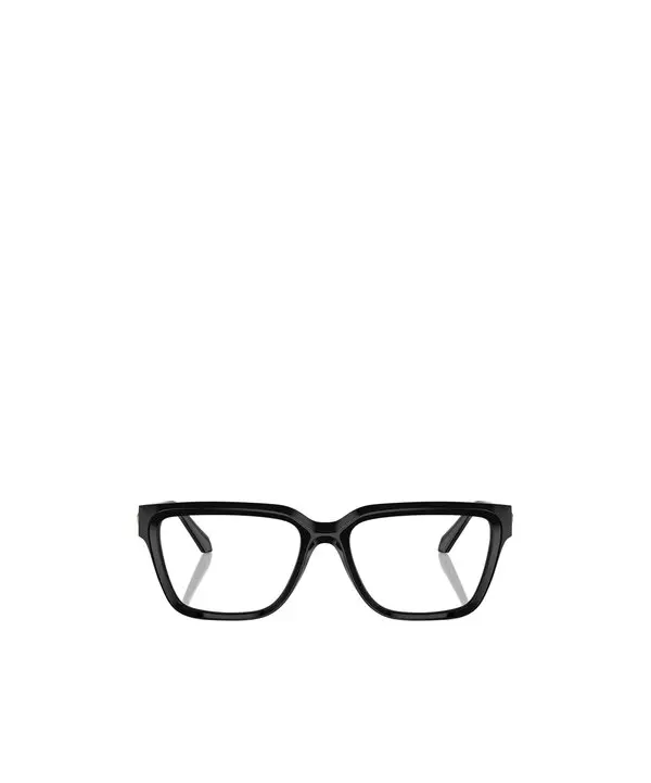 Versace Geometric Frame Eyeglasses - Black
