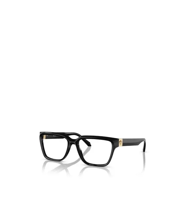 Versace Geometric Frame Eyeglasses
