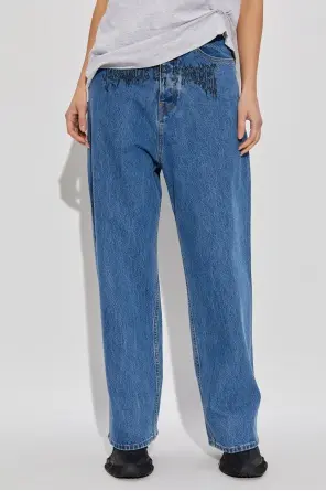Vetements Graphic Print Jeans