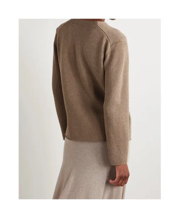 THE ROW Jhaio Sweater - Light Brown
