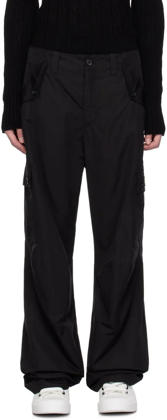 Dolce & Gabbana Logo Plaque Cargo Pants