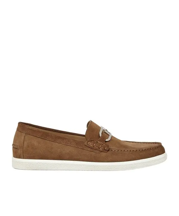 Fendi O'lock Slip-on Loafers - Brown