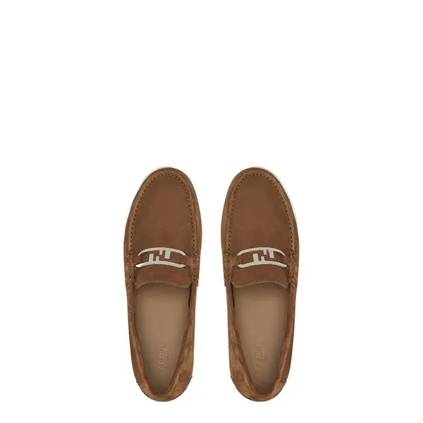Fendi O'lock Slip-on Loafers