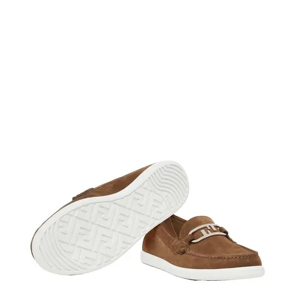Fendi O'lock Slip-on Loafers