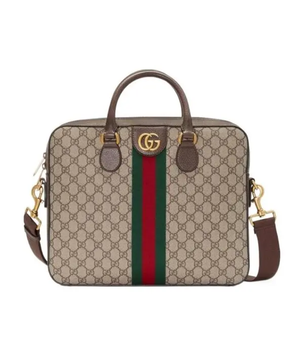 Gucci Gg Supreme Briefcase