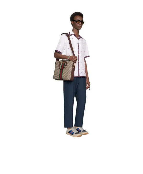 Gucci Gg Supreme Briefcase