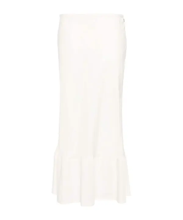 LEMAIRE Semi-sheer A-line Midi Skirt
