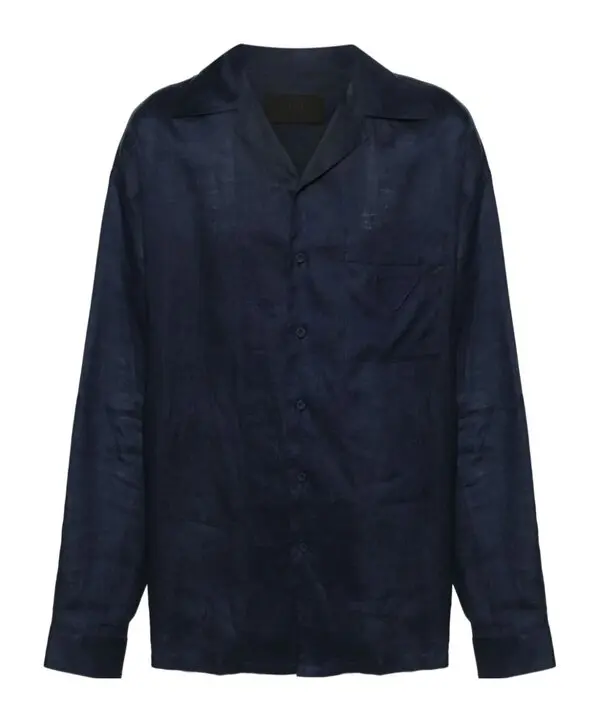 Prada Long-sleeved Button-up Shirt